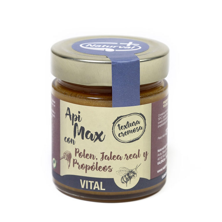 Api Max con Polen, Jalea real, Prop. 275g - Naturval